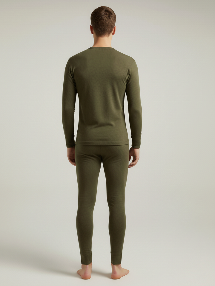 VZV Warmer Suit For Men-Olive Green-VZV01 – Brandsego